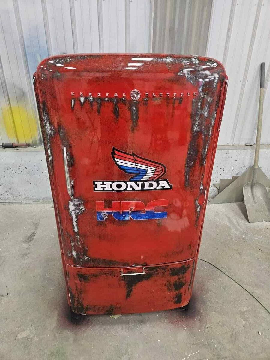 Custom Fridge Painting | Bad Axe, MI