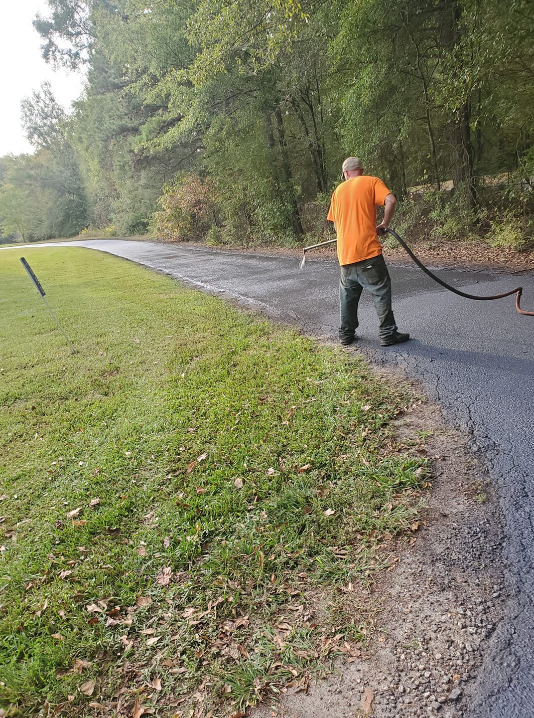 sealcoating & striping in Inman, SC | Johnson's Sealcoating & Striping ...